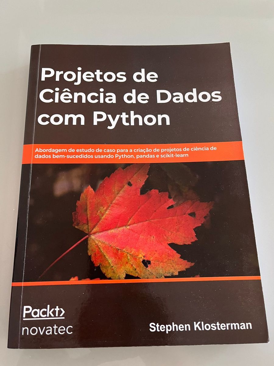 Projetos de Ciência de Dados com Python | Livro Stephen Klosterman (Autor) Usado 94881897 | enjoei