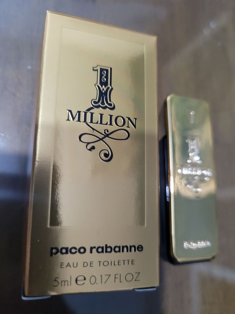 Promoção: Miniatura do 1 Million Edt com 5 Ml - Paco Rabanne | Perfume ...
