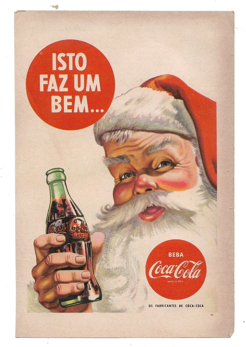 Propaganda Antiga Coca Cola - Dezembro de 1955 | Livro Propaganda ...
