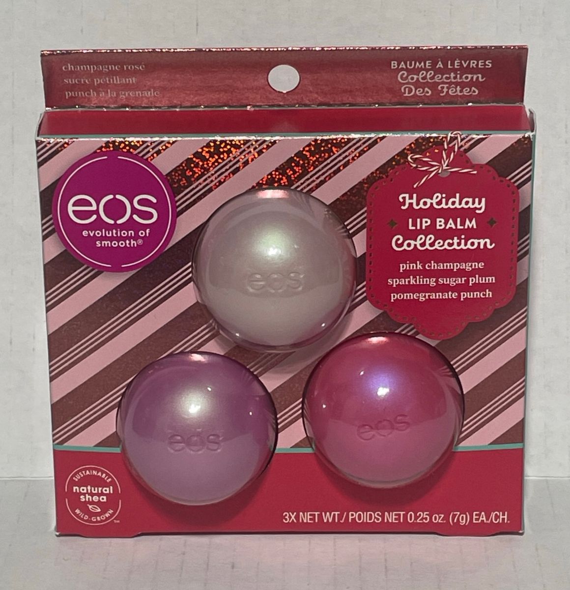 Protetor Labial Eos Kit 3 Bolas | Cosmético Feminino Eos Nunca Usado ...