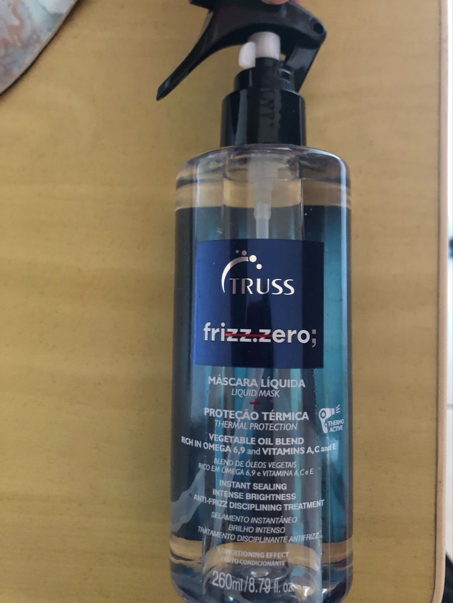 Protetor Térmico/leave-in Truss 260 Ml Frizz Zero | Produto p/ Cabelos ...