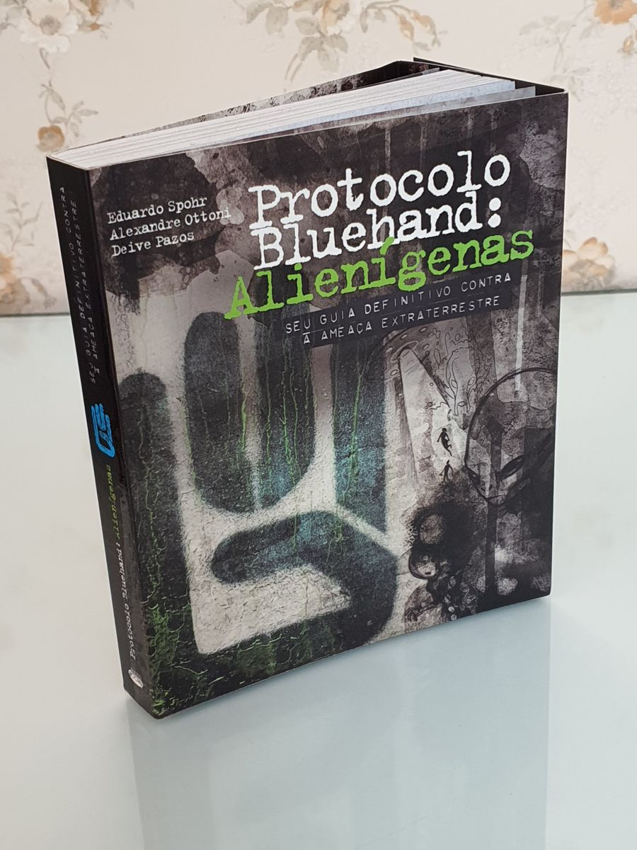 Protocolo Bluehand: Alienígenas | Livro Nerd Books Usado 50941871 | enjoei