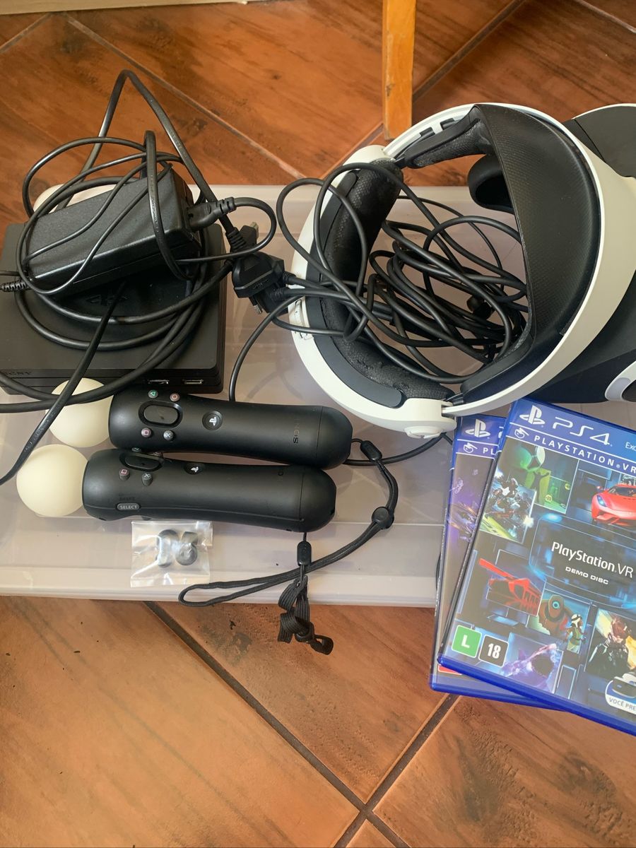 Ps Vr Completo | Console de Videogame Sony Usado 75422845 | enjoei