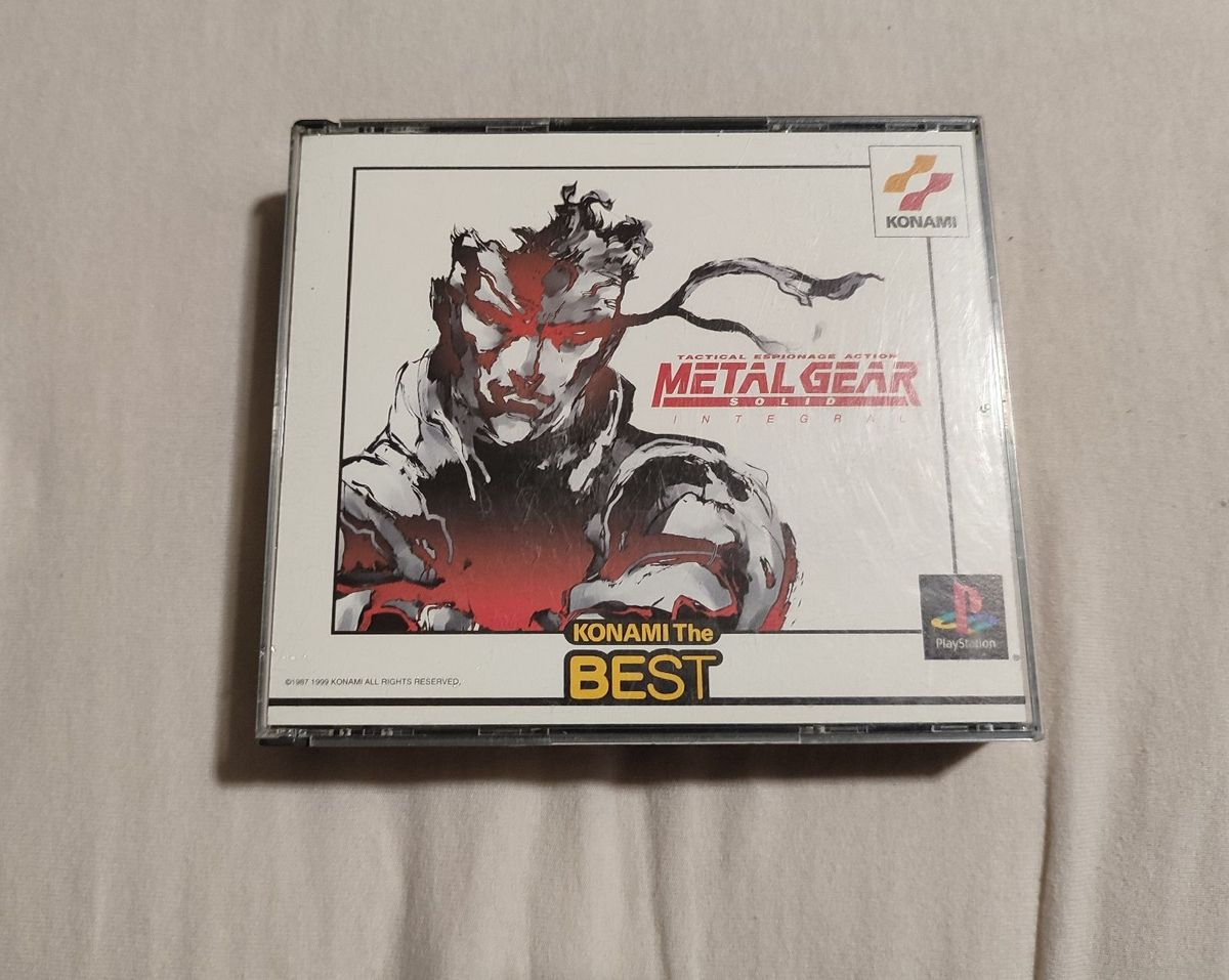 Ps1 Metal Gear Solid Integral | Jogo de Videogame Playstation 1 Usado ...
