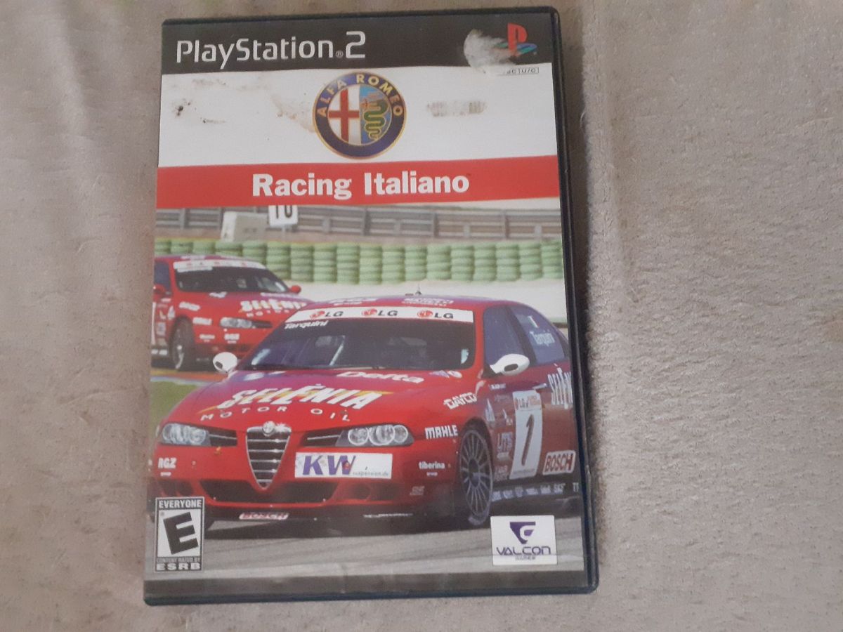 Ps2 Dvd Original Alfa Romeo Racing Italiano | Jogo de Videogame Dvd ...