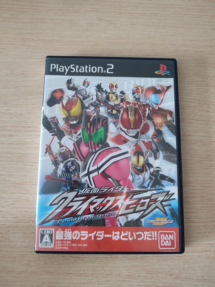 Ps2 Kamen Rider Climax Heroes Japonês | Jogo de Videogame Playstation 2 ...