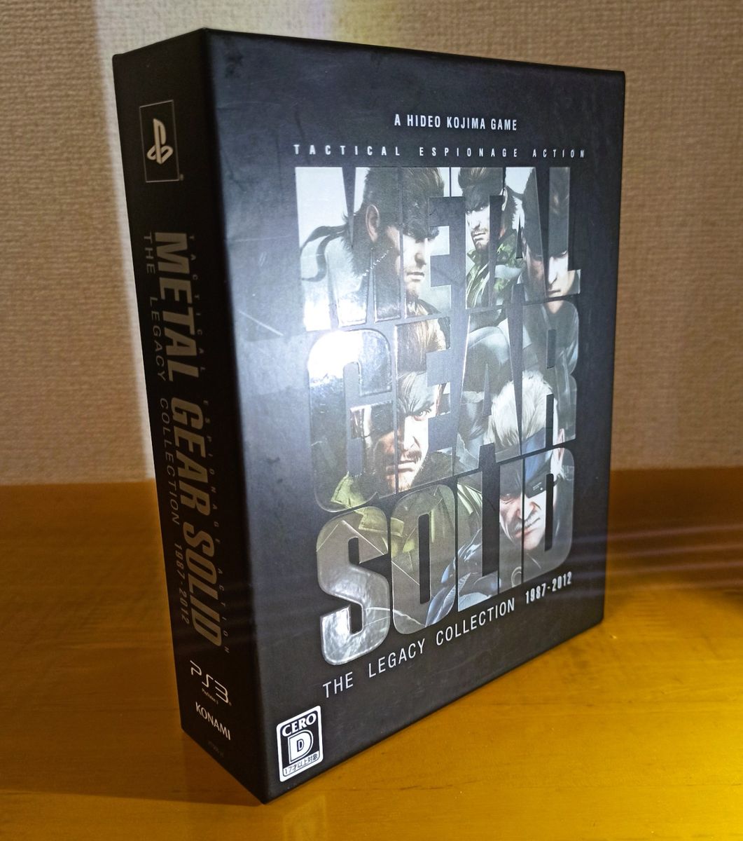 Ps3 Metal Gear Solid The Legacy Collection - Box Colecionador Perfeito ...
