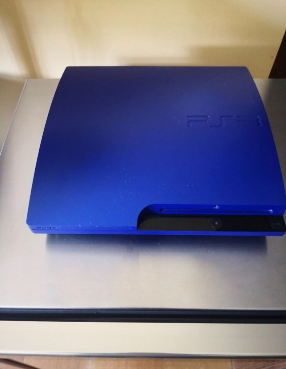 Ps3 Slim Edição Limitada Gran Turismo 160gb Azul | Jogo de Computador ...