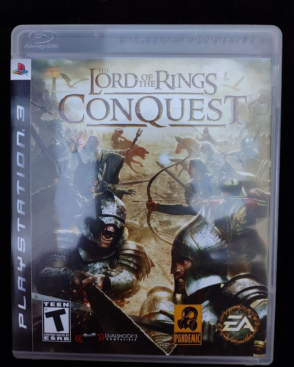 Ps3 The Lord Of The Rings: Conquest | Jogo de Videogame Playstation ...