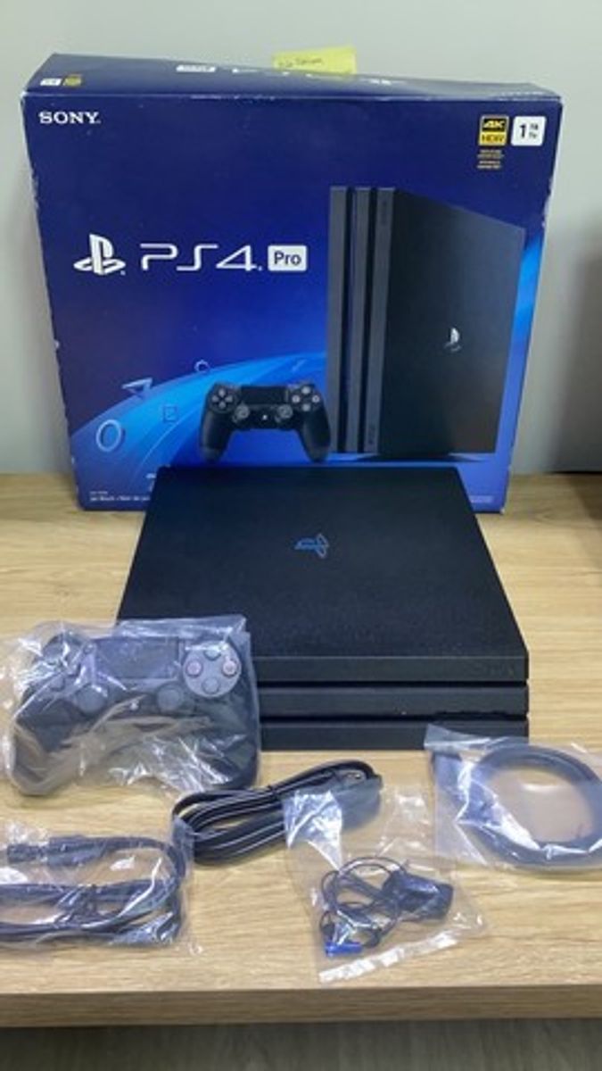 Ps4 Pro 1tb Completo | Console de Videogame Sony Usado 80098192 | enjoei