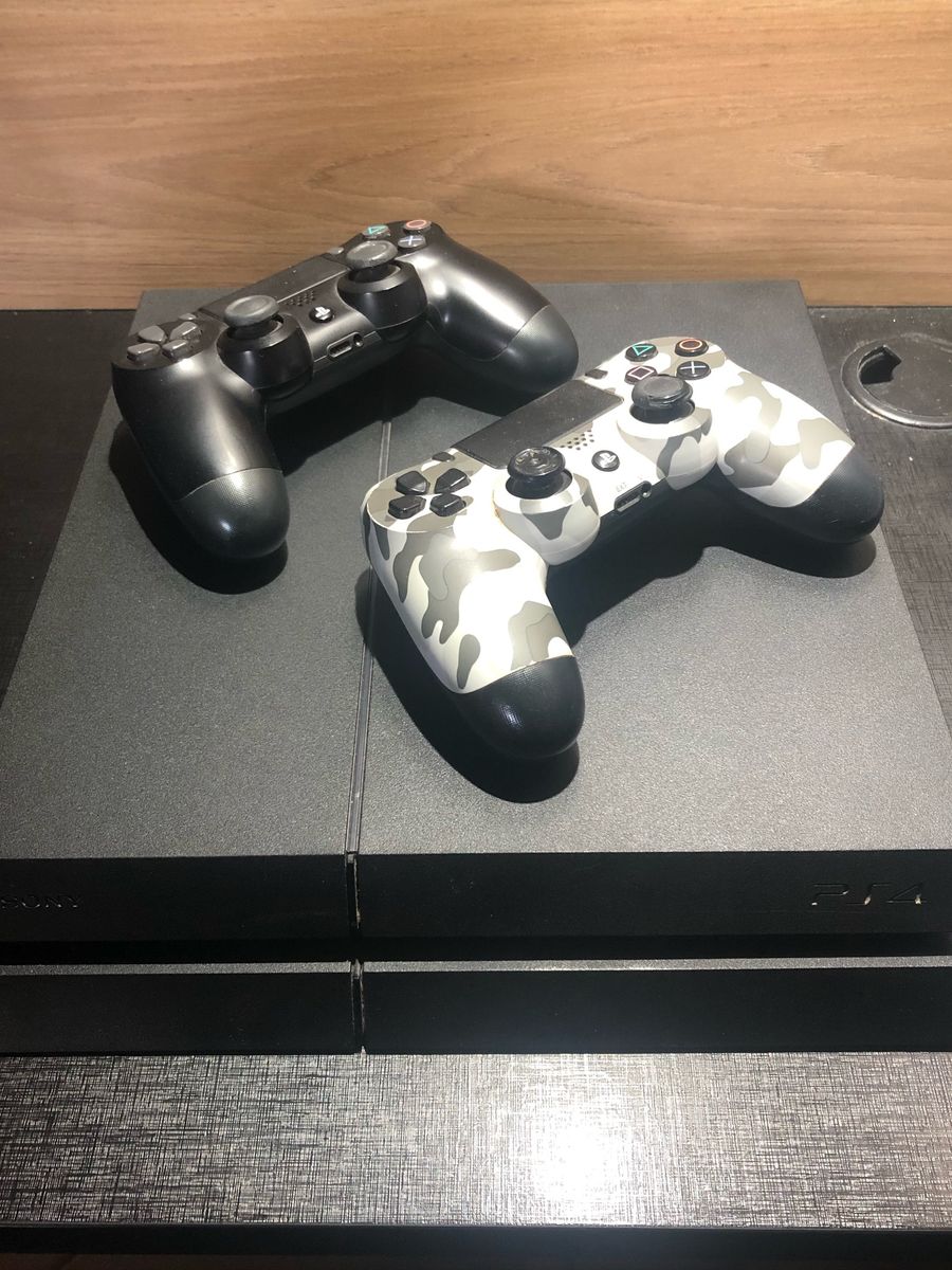 Ps4 Slim + 2 Controles + Câmera + 5 Jogos | Console de Videogame Sony ...