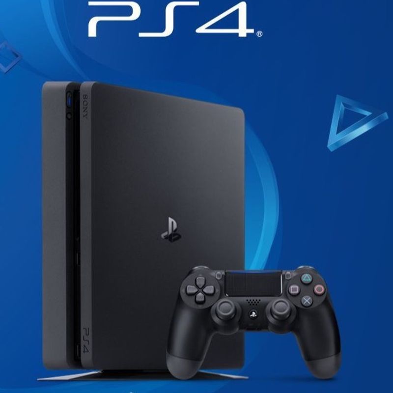 Ps4 Slim 500gb Console de Videogame Ps4 Usado 72601150 enjoei
