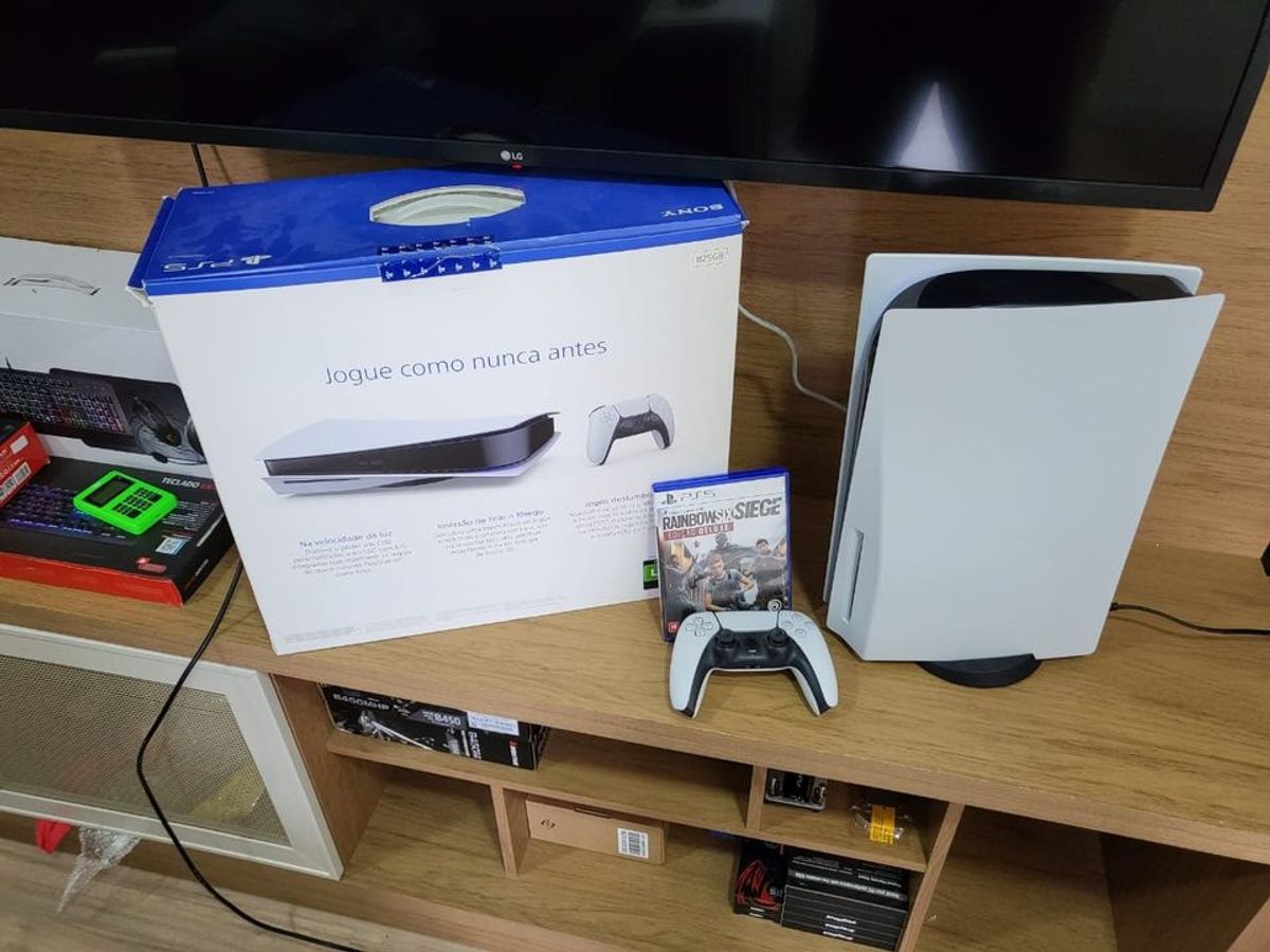 Ps5 Seminovo Garantia de 8 Meses com Jogo | Console de Videogame Sony ...