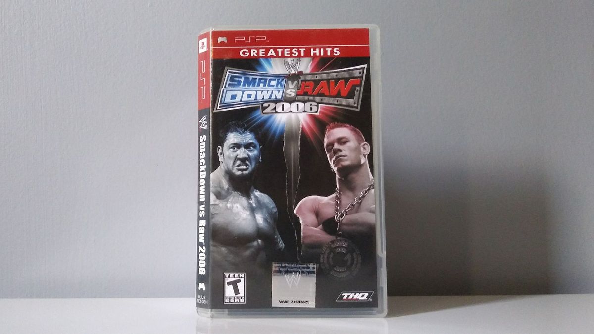 Psp Greatest Hits Smackdown Vs Raw 2006. | Filme e Série Psp Usado ...