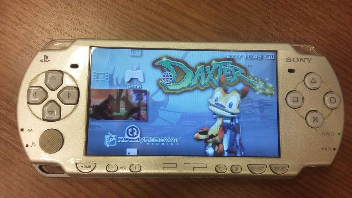 Psp Slim 2001 Daxter Version Prata | Console de Videogame Sony ...