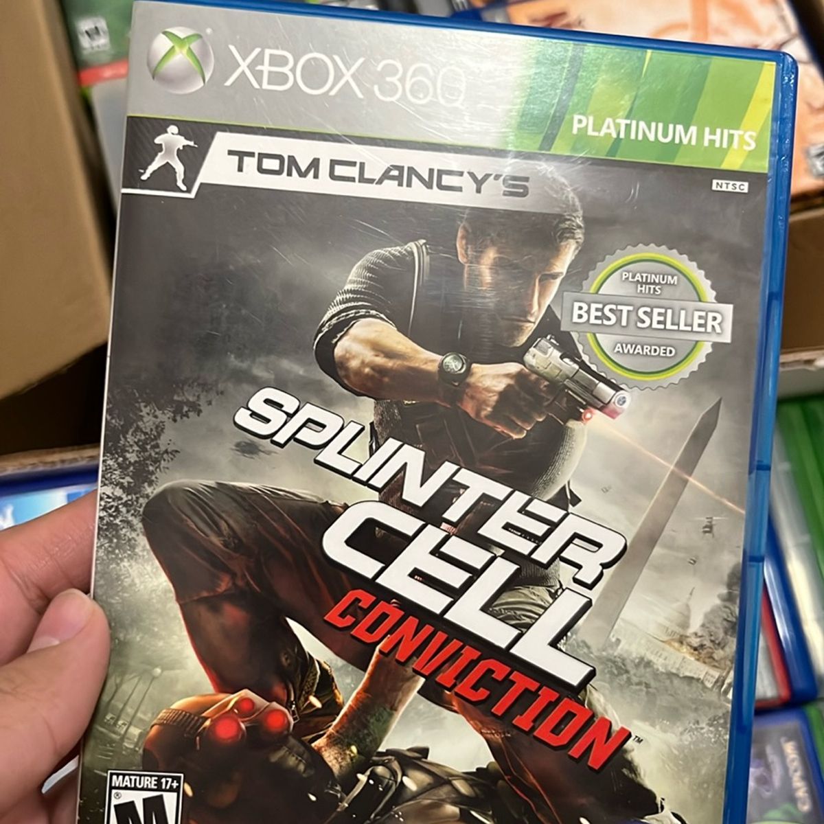 Splinter cell conviction xbox 360 store