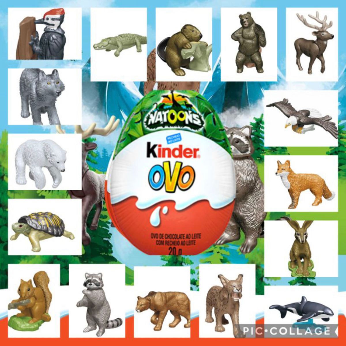 Kinder Ovo Natoons, Mundo Encantado, Diversão No Gelo, 57% OFF