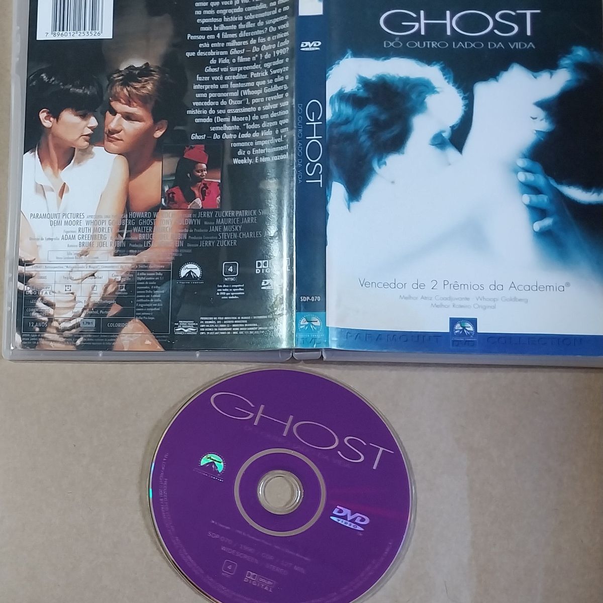 Ghost 1990 Dvd Cover