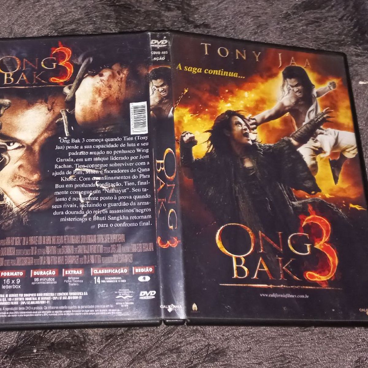 Ong Bak 3 Dvd Cover
