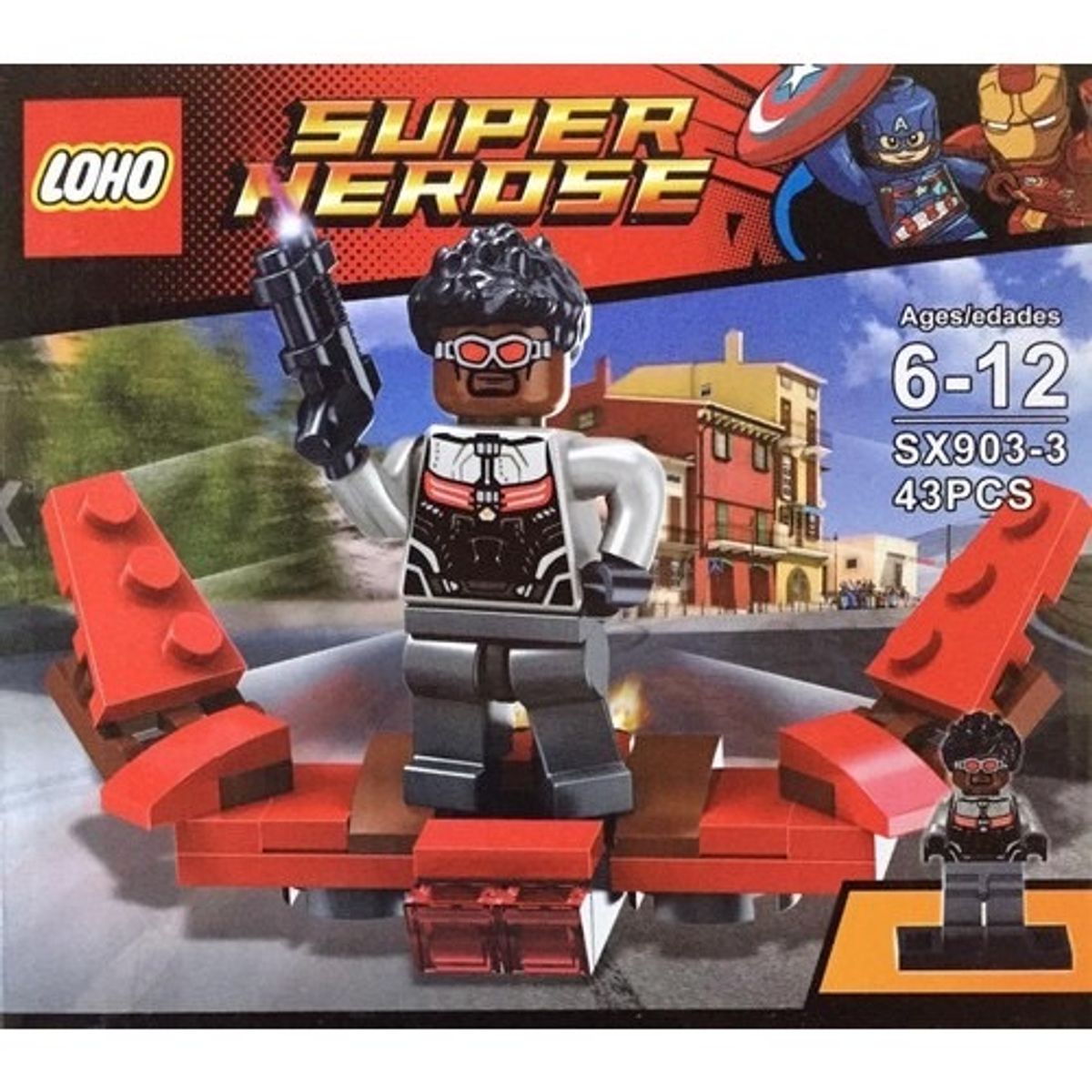 Lego Maravilha Falcao