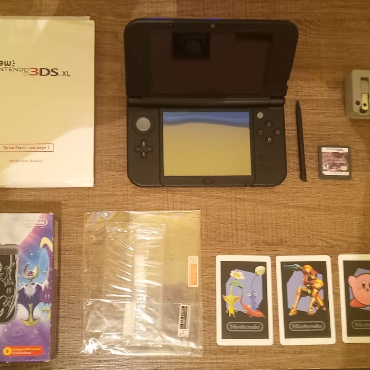 New Nintendo 3ds Xl Solgaleo Lunala Black Edition Console de Videogame Nintendo Usado 99853966 enjoei