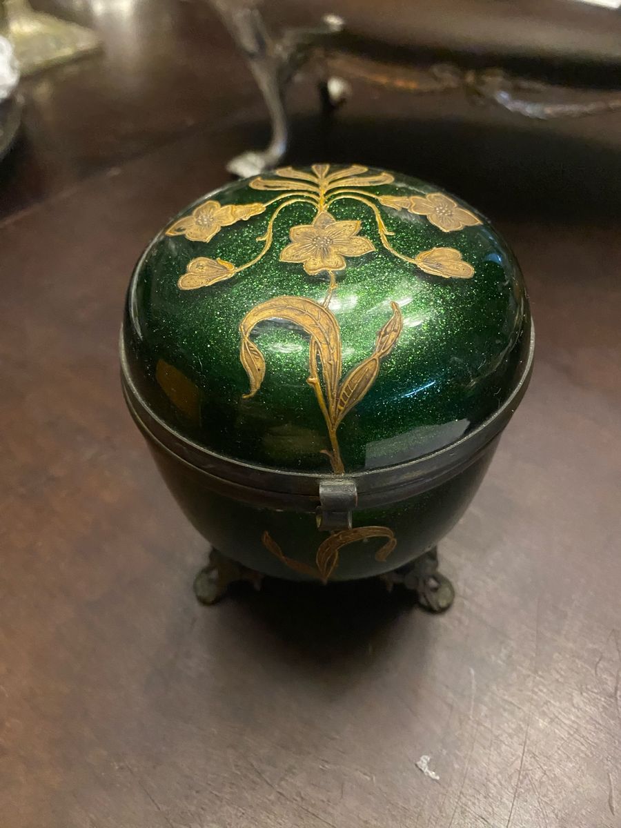 Púcaro de Vidro Esmaltado | Cacareco Veneziano Esmaltado Usado ...