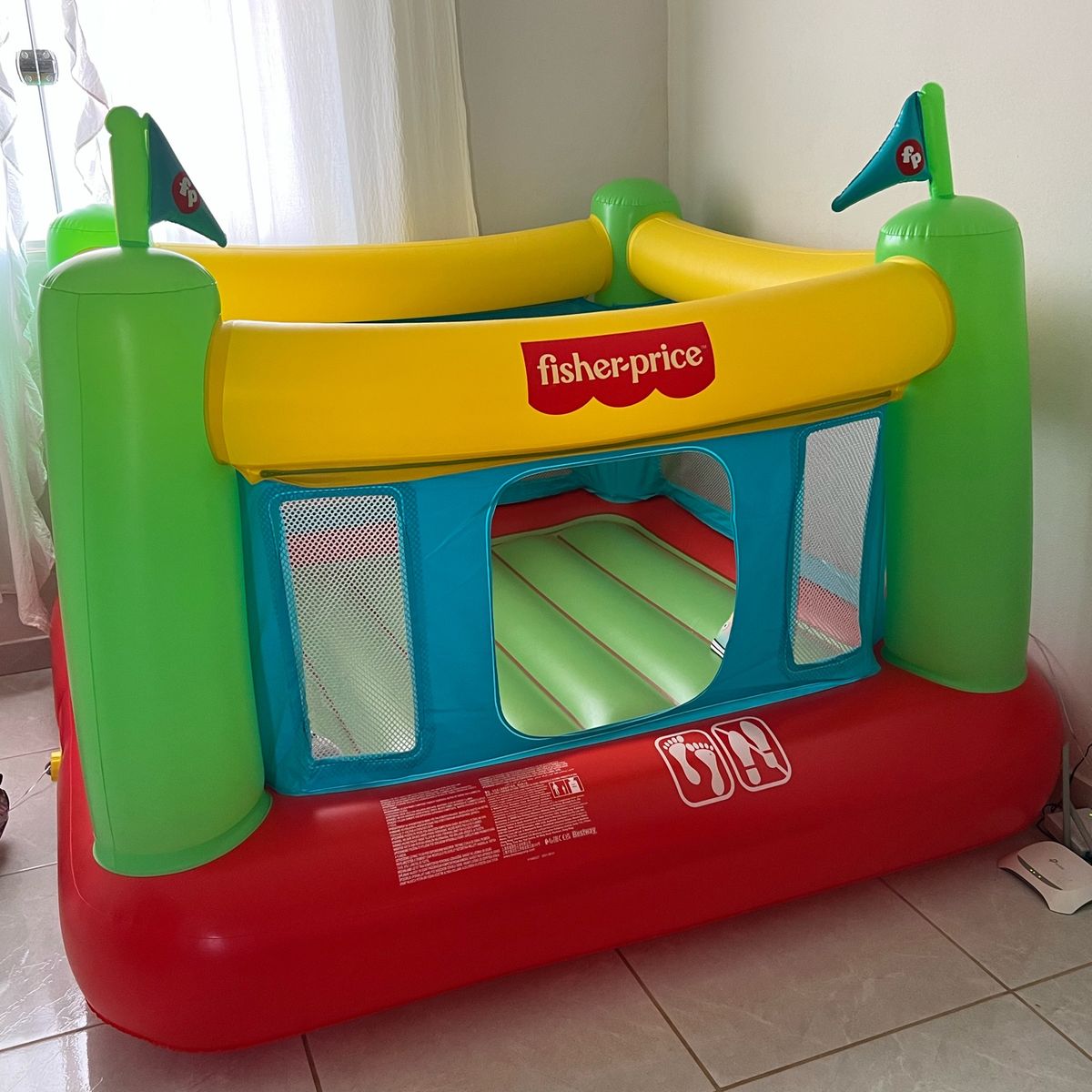 Pula Pula Inflável Fisher Price | Brinquedo Fisher Price Usado 76273666 ...