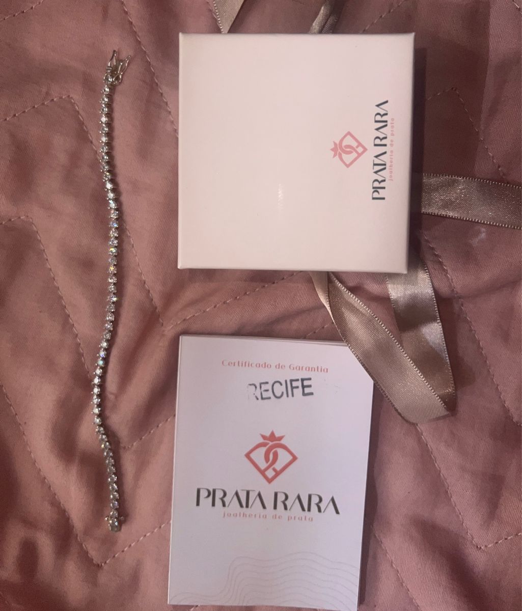 Pulseira Riviera Prata Rara | Jóia Feminina Prata Rara Usado 111393158 | enjoei