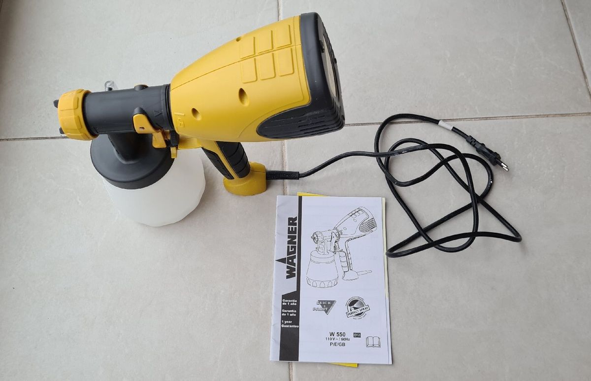 Pulverizadora Elétrica para Pintura - Wagner W550 | Móvel p/ Casa ...