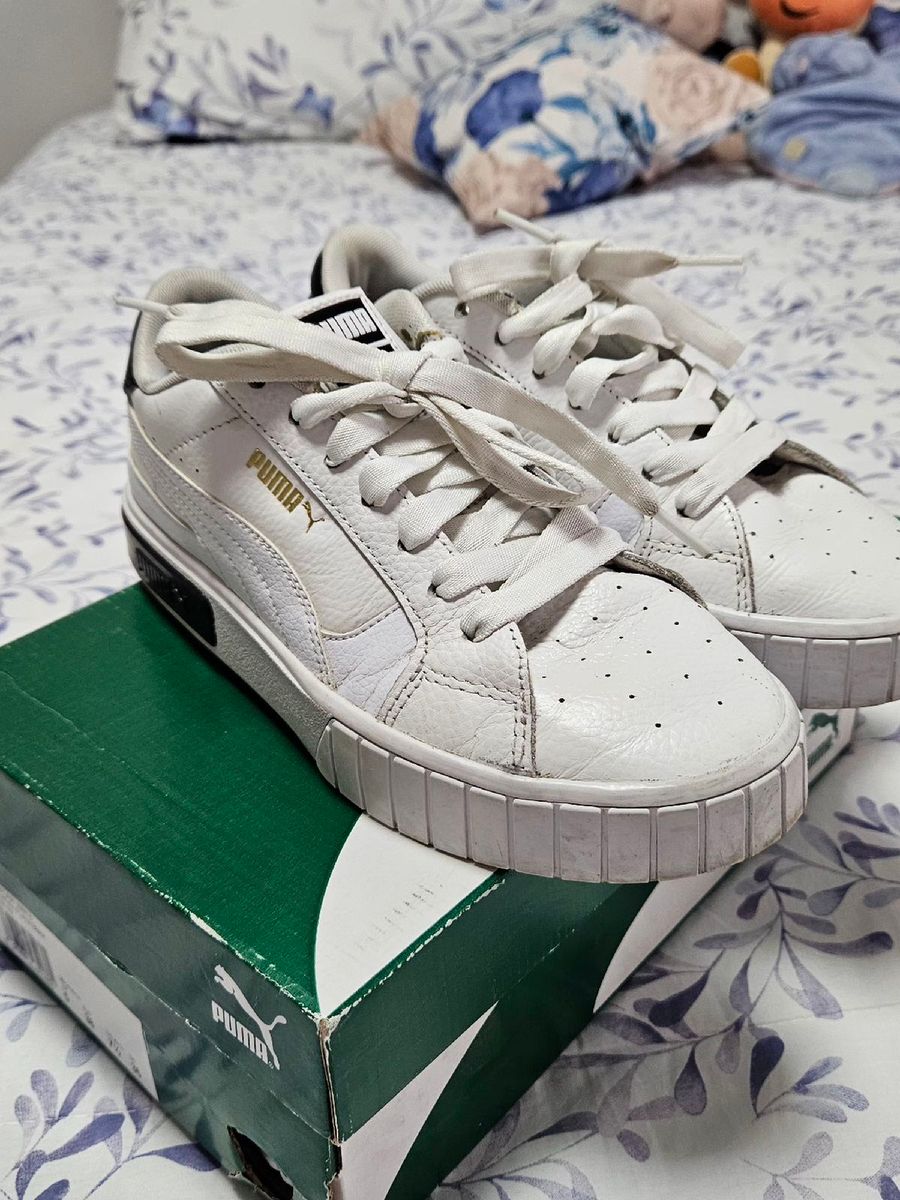 Puma 36 Tenis Branco | Tênis Feminino Puma Usado 124524164 | enjoei