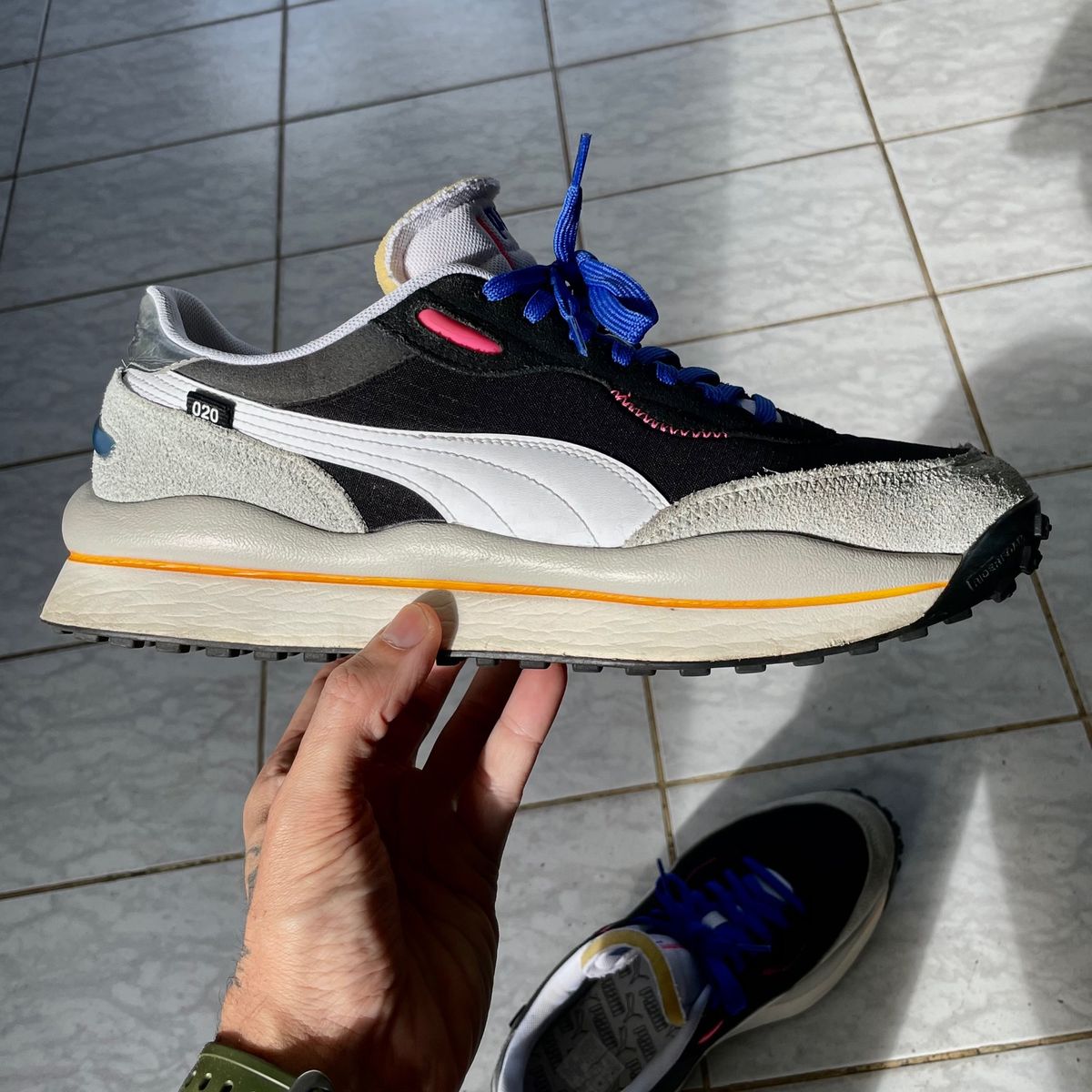 Puma Style Rider 020 | Tênis Masculino Puma Usado 86724644 | enjoei