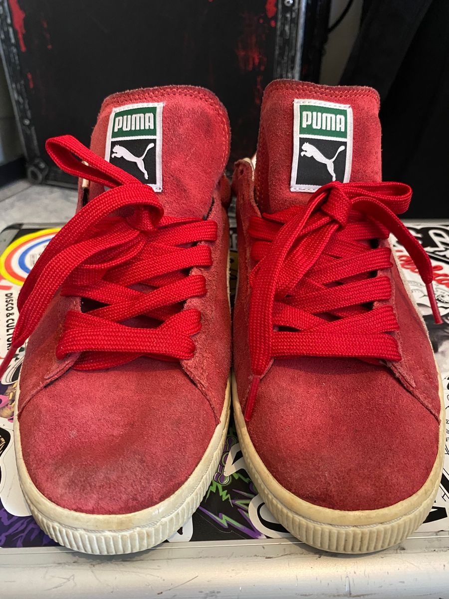 Puma Suede Red ( Vermelho ) 42 | Tênis Masculino Puma Usado 82881471 ...
