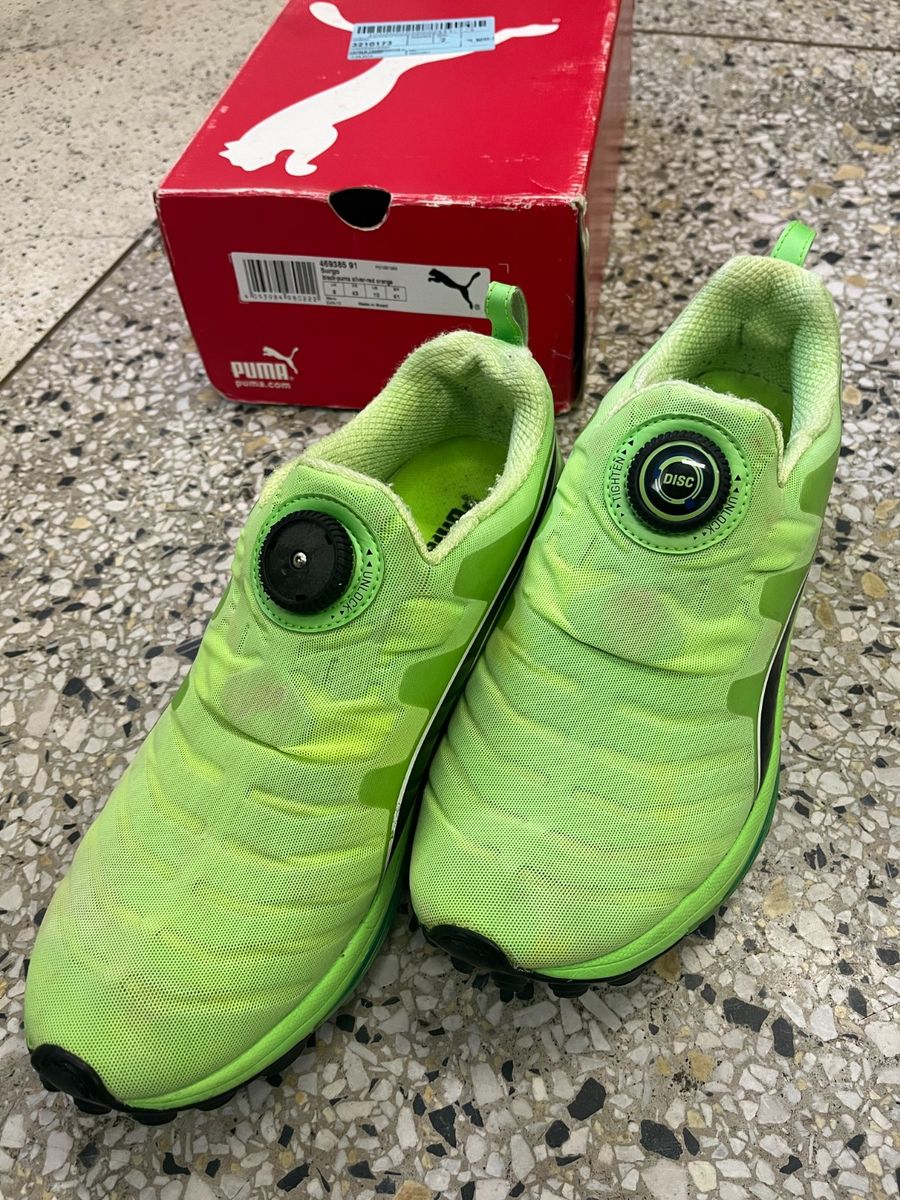 Puma Voltage Disc Light Green | Verde Limão | Tênis Masculino Puma ...