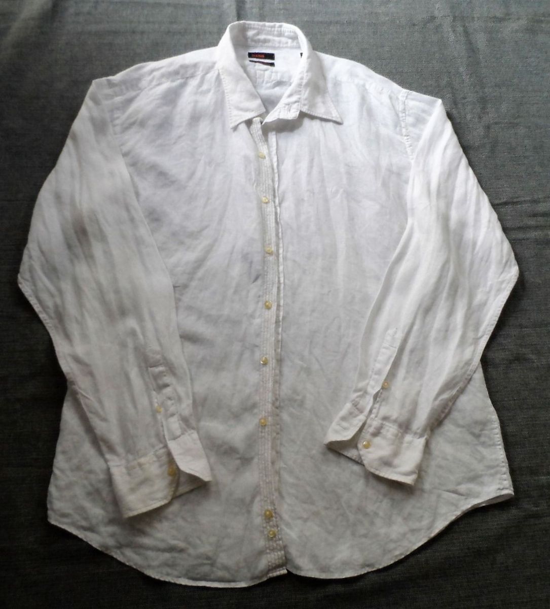 Puro Linho Zara | Camisa Masculina Zara Man Usado 21187442 | enjoei