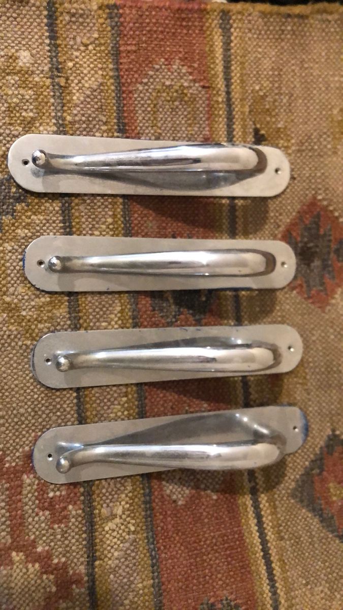 Puxador Inox | Item de Decoração Puxador Antigo Usado 84669947 | enjoei