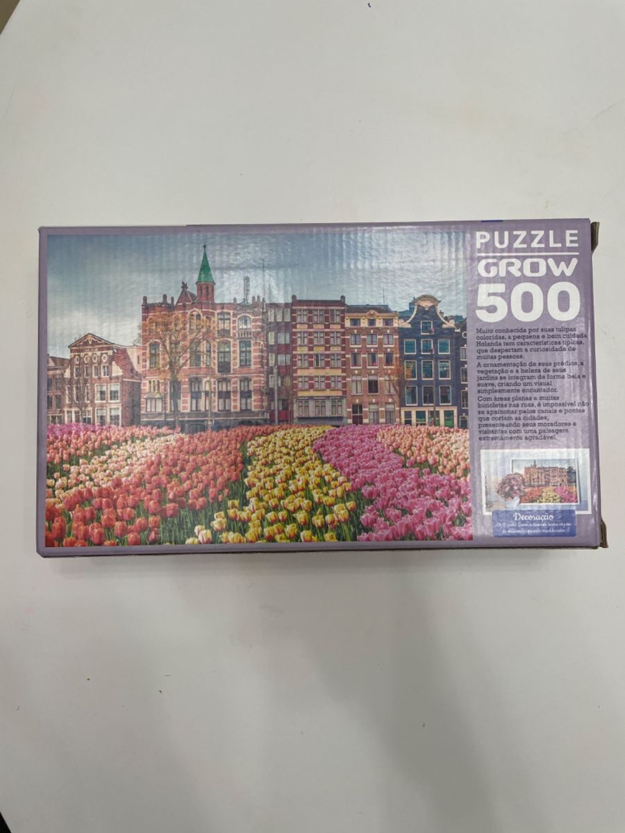 Puzzle Grow +10 Anos - Completo - Novo | Jogo de Tabuleiro Grow Usado ...