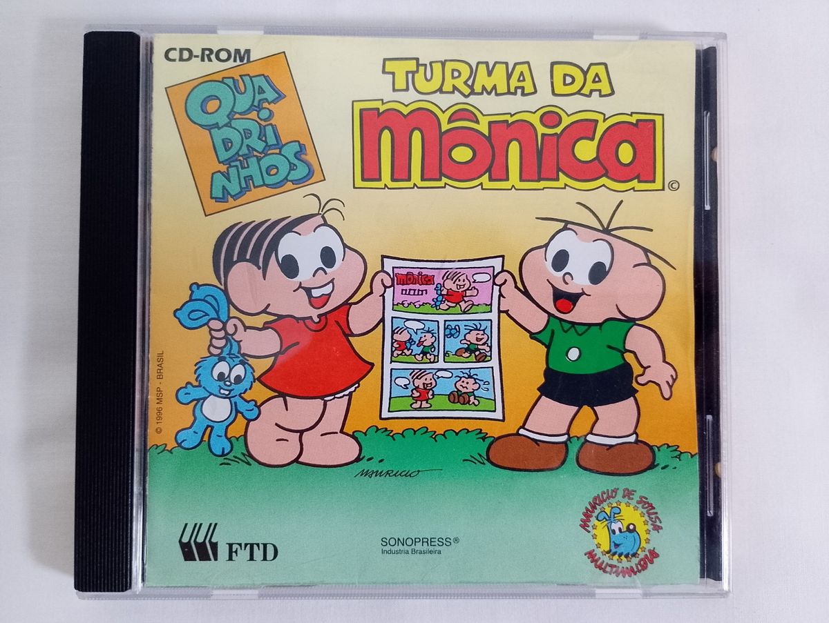 Quadrinhos Turma da Mônica Pc Cd Rom | Jogo de Videogame Sonopress ...