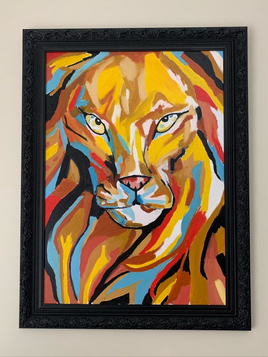 Quadro a Óleo | Item de Decoração Nunca Usado 52300503 | enjoei