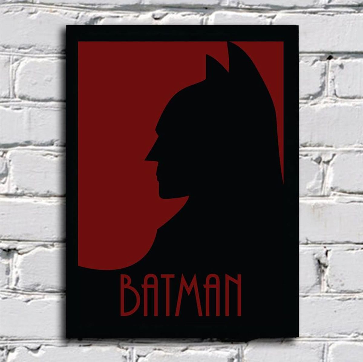 Quadro Batman Produto Masculino Moldposter Nunca Usado 1937124 Enjoei