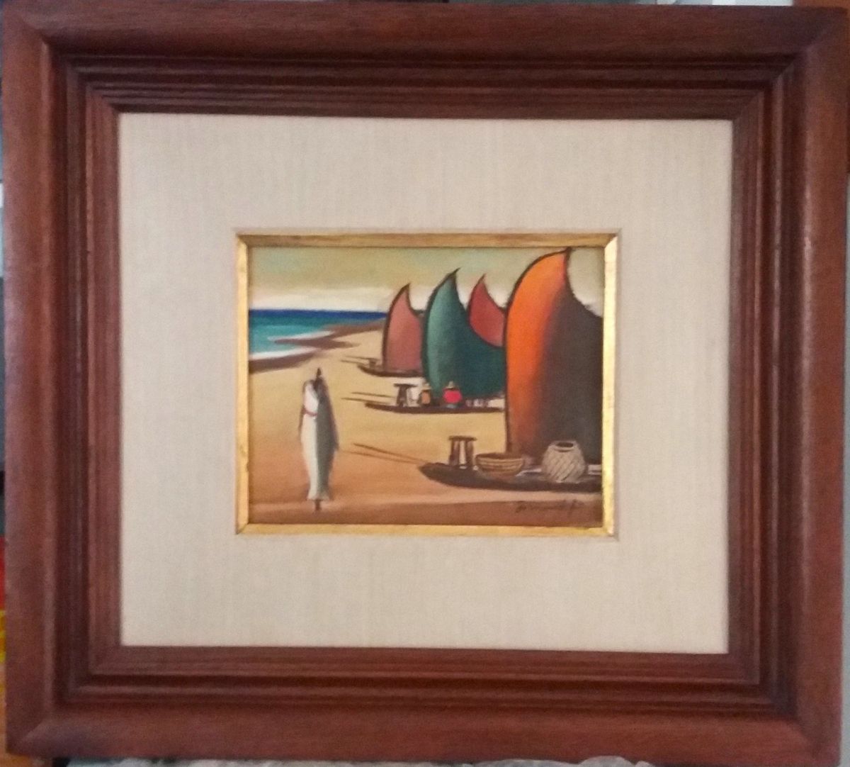 Quadro de Fernando P - Obra em Óleo sobre Tela | Item de Decoração ...