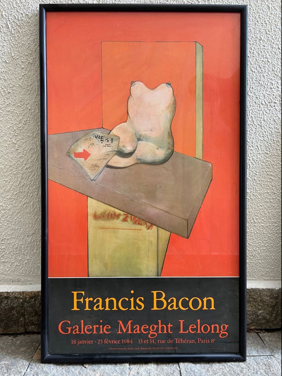 Quadro Francis Bacon, Lindo! | Item de Decoração Usado 83837455 | enjoei