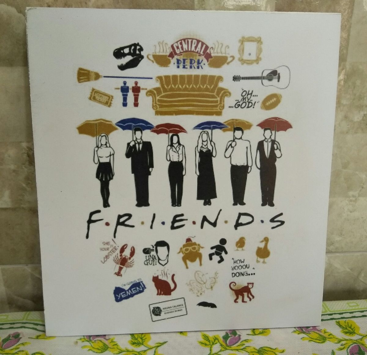 Quadro Friends | Item de Decoração Nunca Usado 32174657 | enjoei