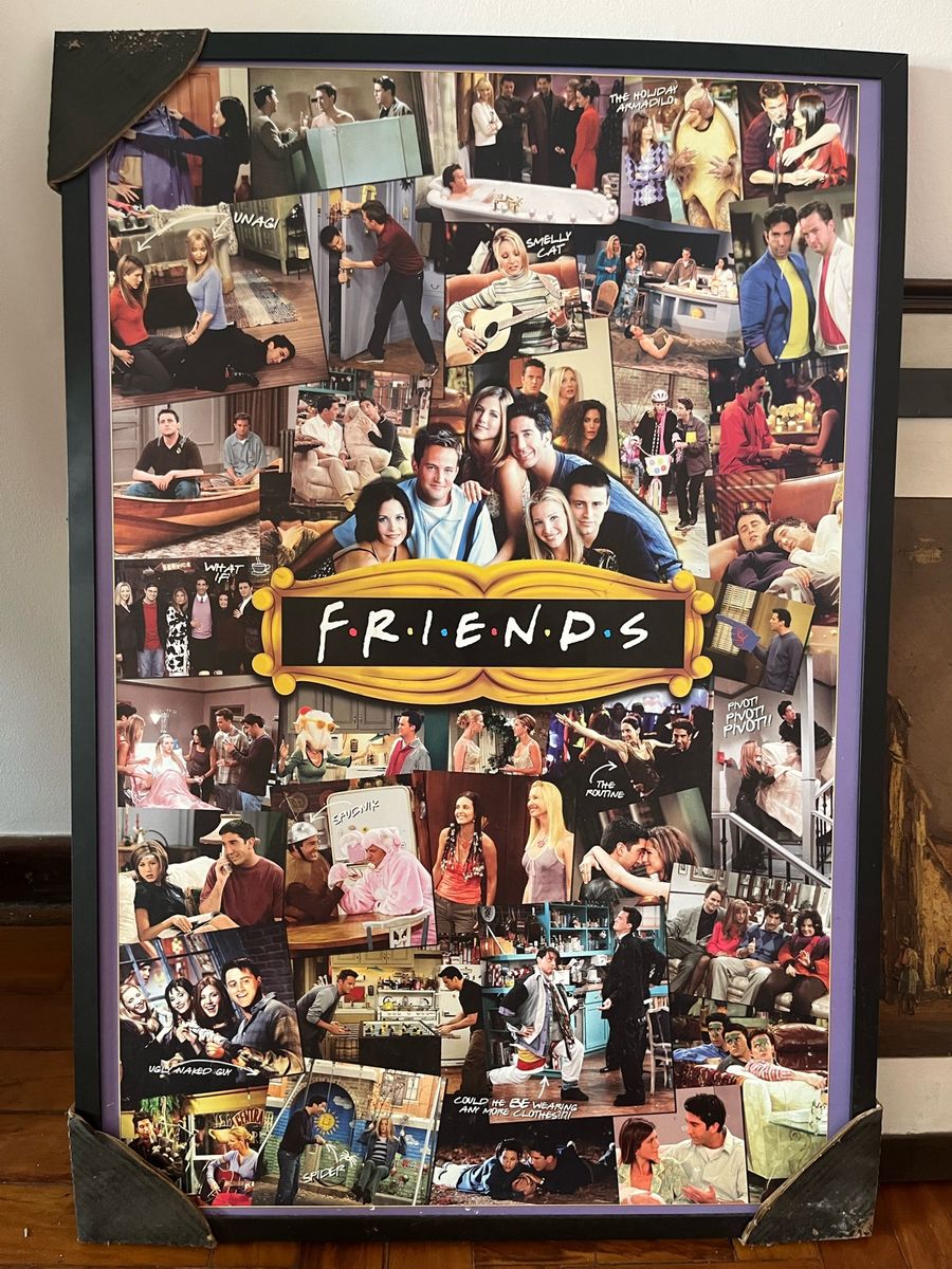 Quadro Friends | Item de Decoração Warner Studios Nunca Usado 97893762 ...