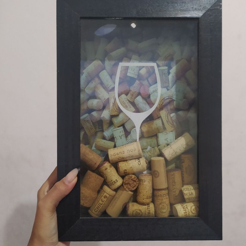 Quadro Guarda Rolha | Móvel p/ Casa Usado 77235369 | enjoei