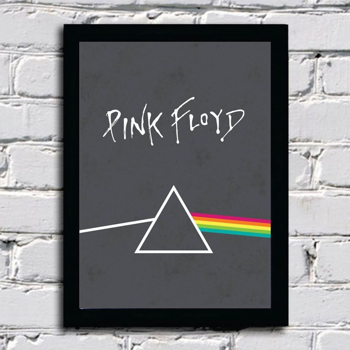 Quadro Pink Floyd Item De Decoração Moldposter Nunca Usado 12960887