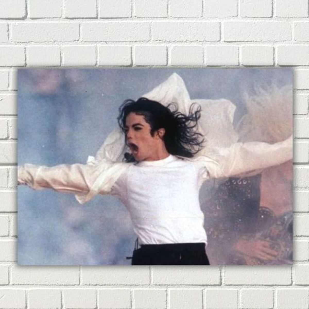 Quandro Decoração Michael Jackson | Item de Decoração Arte Nunca Usado ...