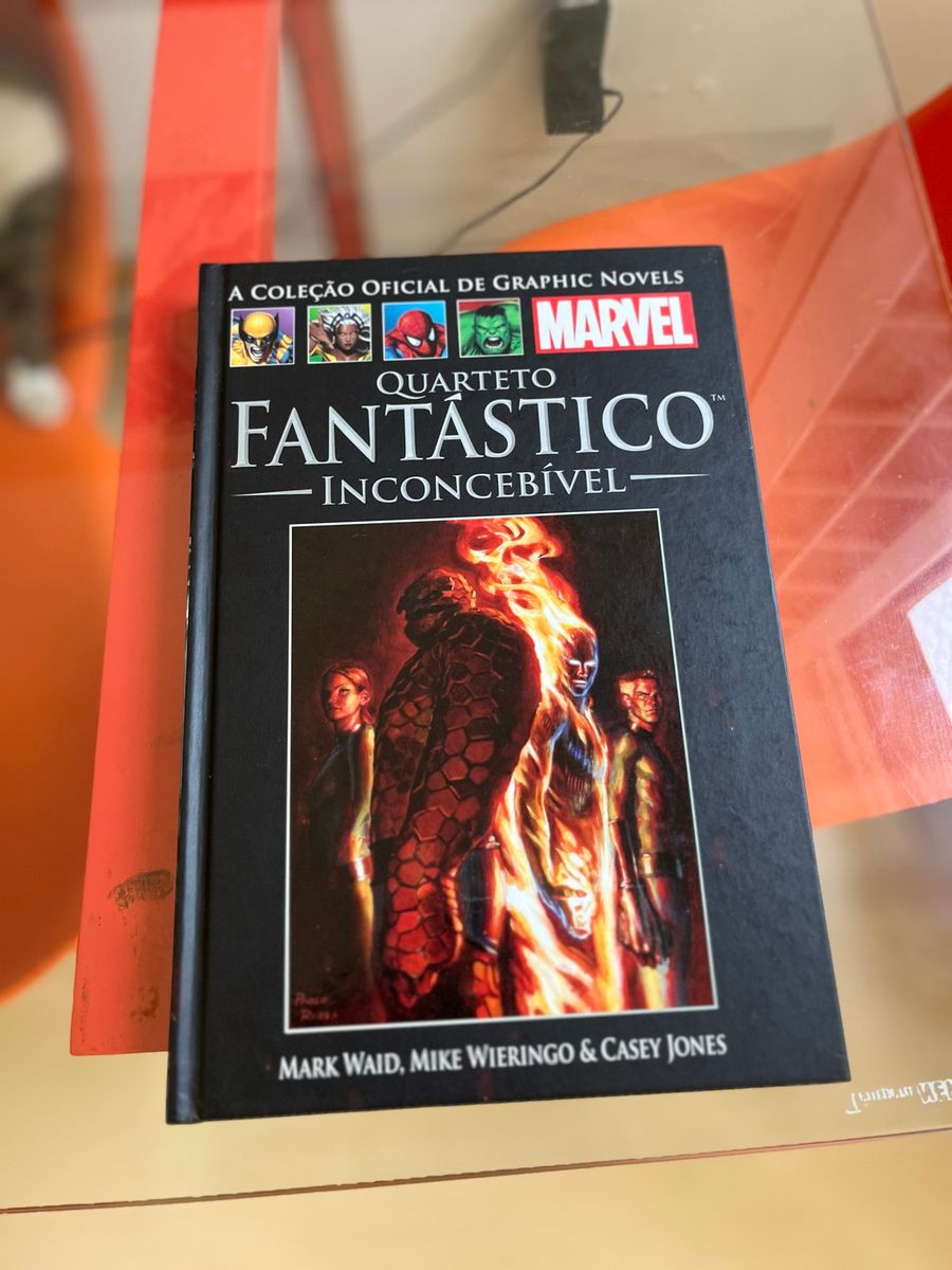Quarteto Fantástico - Inconcebível - Graphic Novel Salvat | Livro ...