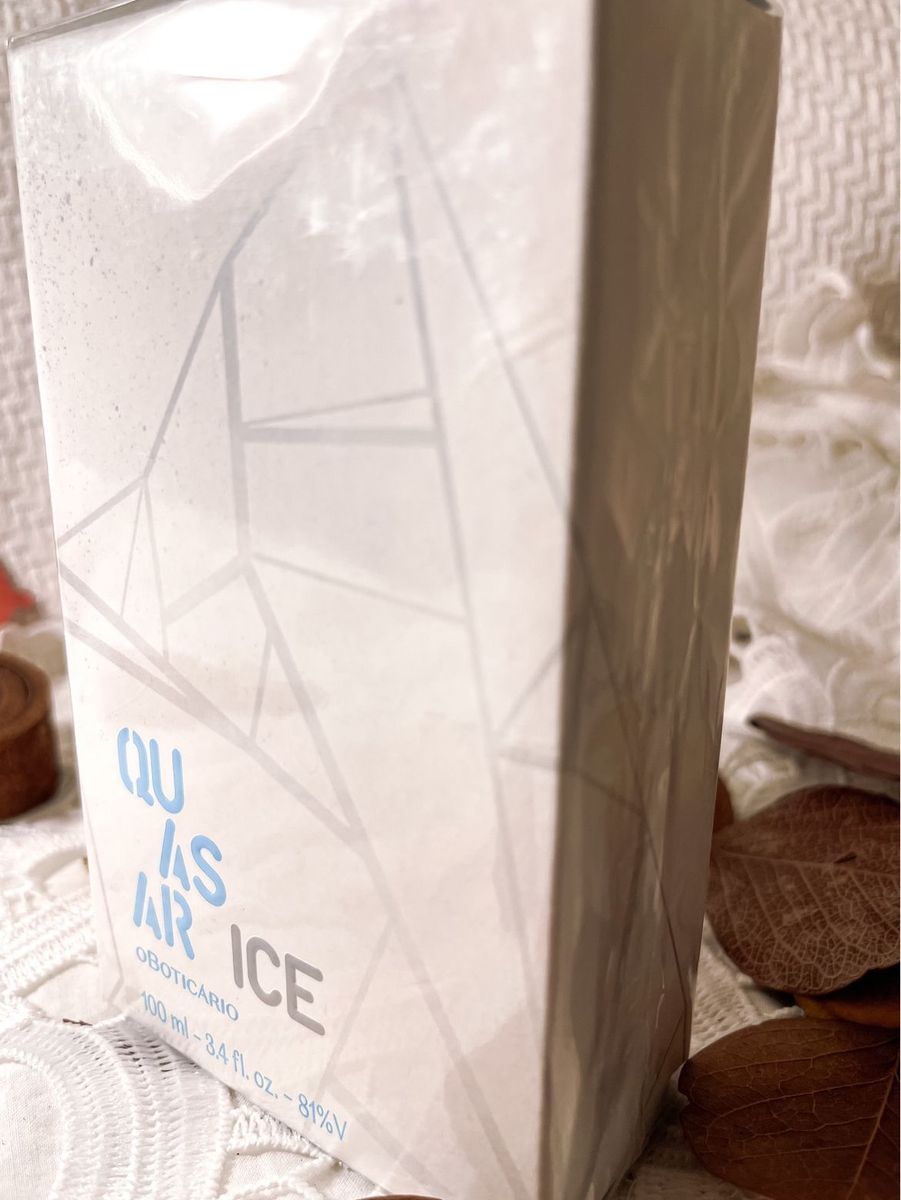 Quasar Ice Desodorante Colônia 100ml Boticário | Perfume Masculino O ...