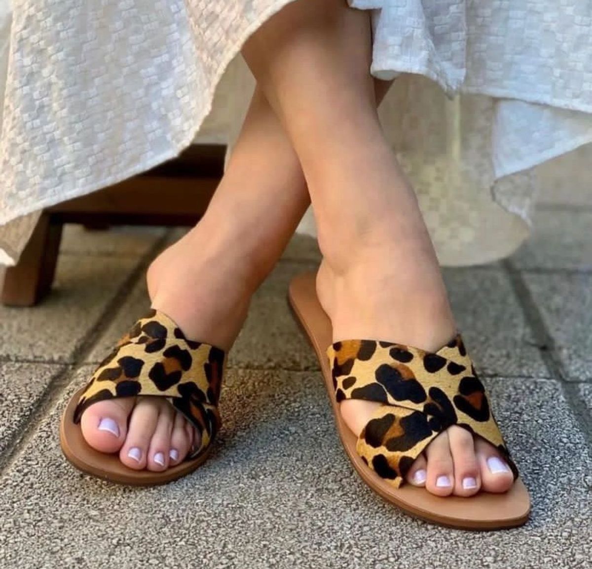 Que Black É Essa ??? Sandália Animal Print Anacapri | Rasteira Feminina ...