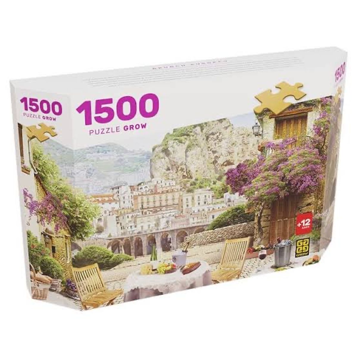 Quebra-cabeça Puzzle Grow Panorâmico - Brunch Europeu - 1500 Peças ...